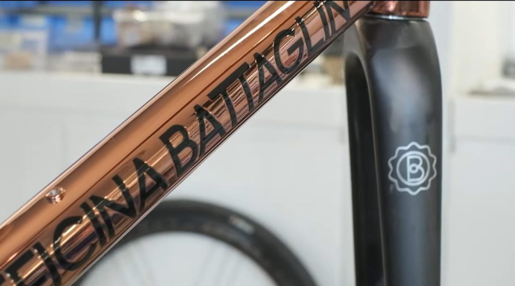 Battaglinの「ROMA」はカーボンとスチールのハイブリッドフレーム。 | ロードバイクが欲しい！初心者向けナビ